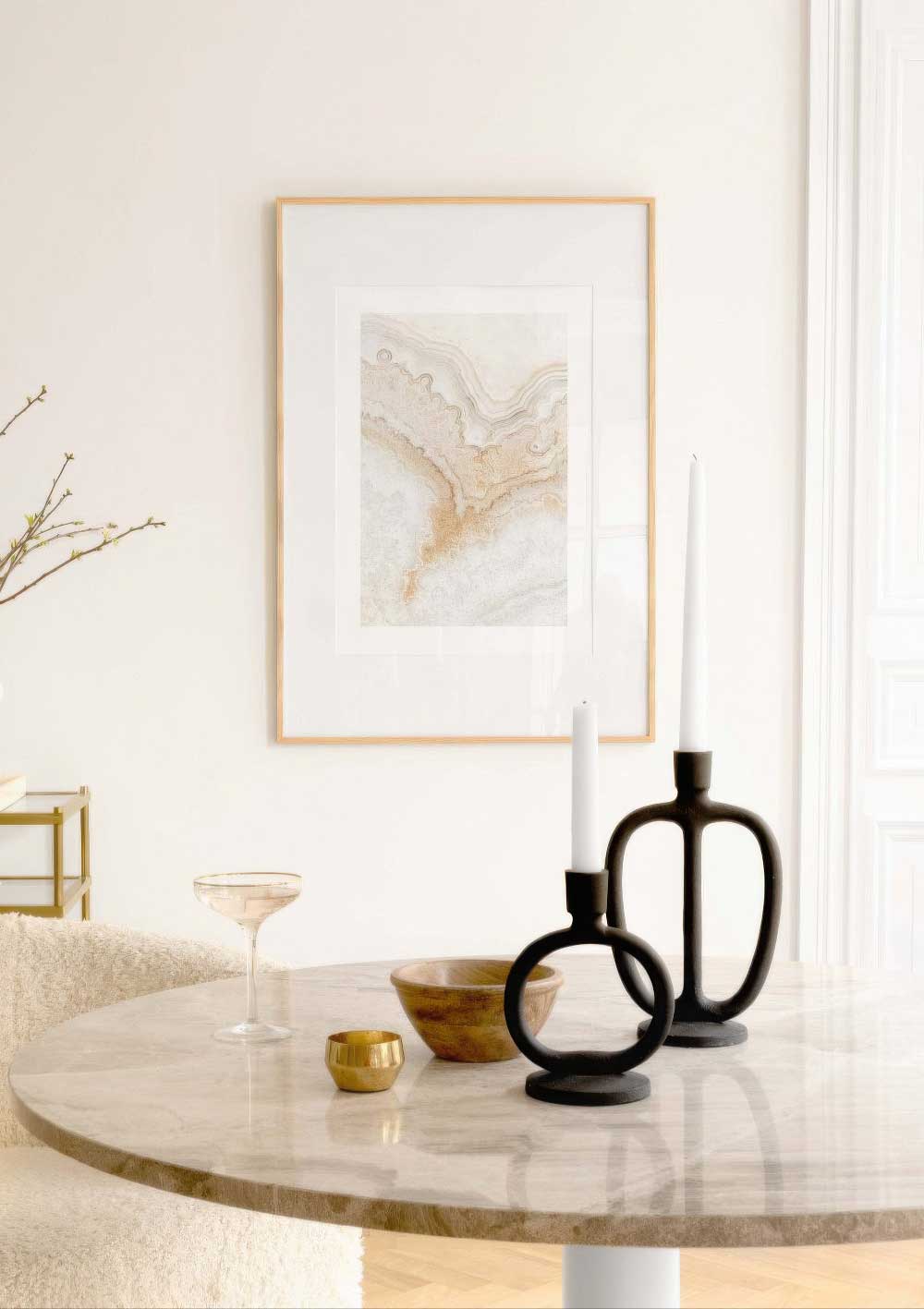 Light Marble - xoxo print