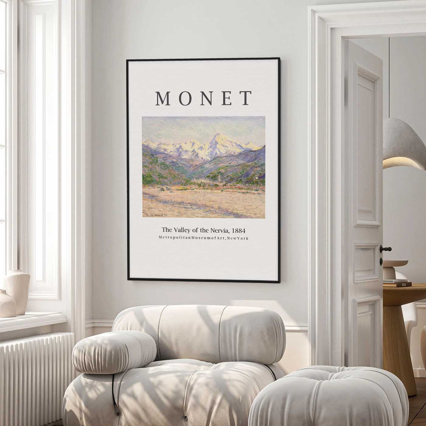 Tranh The Valley of the Nervia - xoxo print