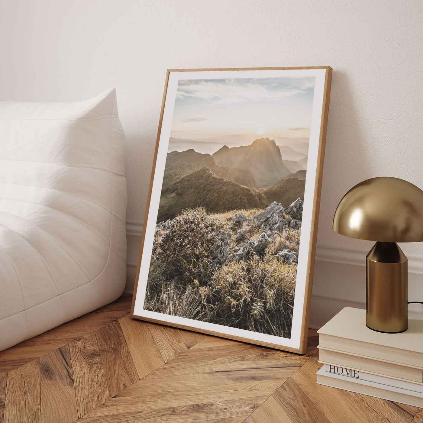 Tranh Landscape Sunrise - xoxo print