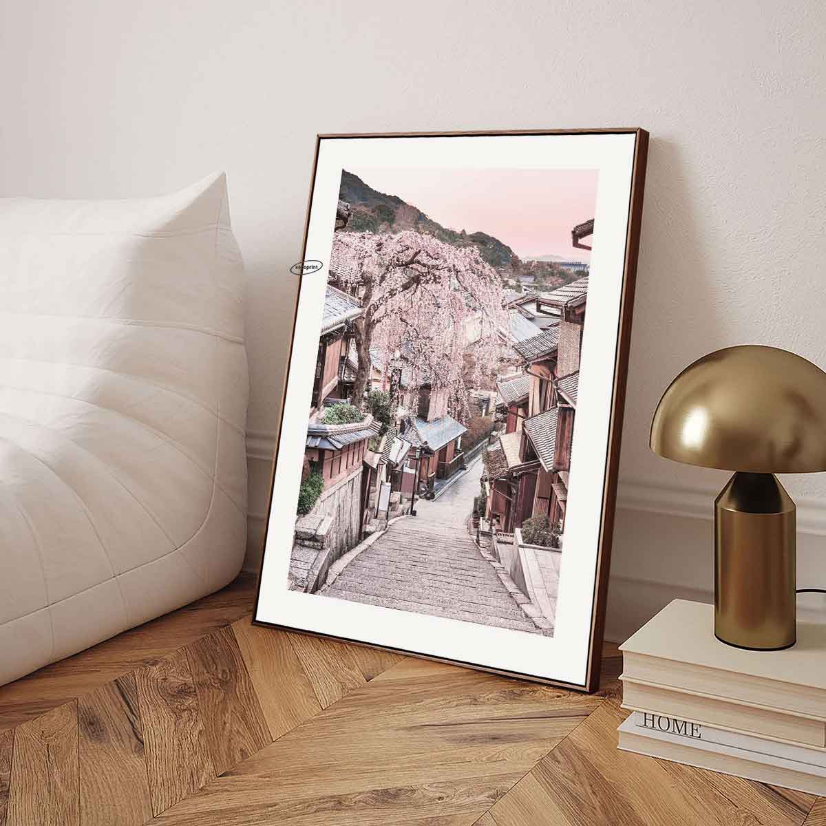 Tranh Streets of Kyoto - xoxo print