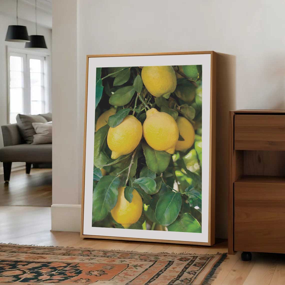 Tranh Lemon Tree - xoxo print