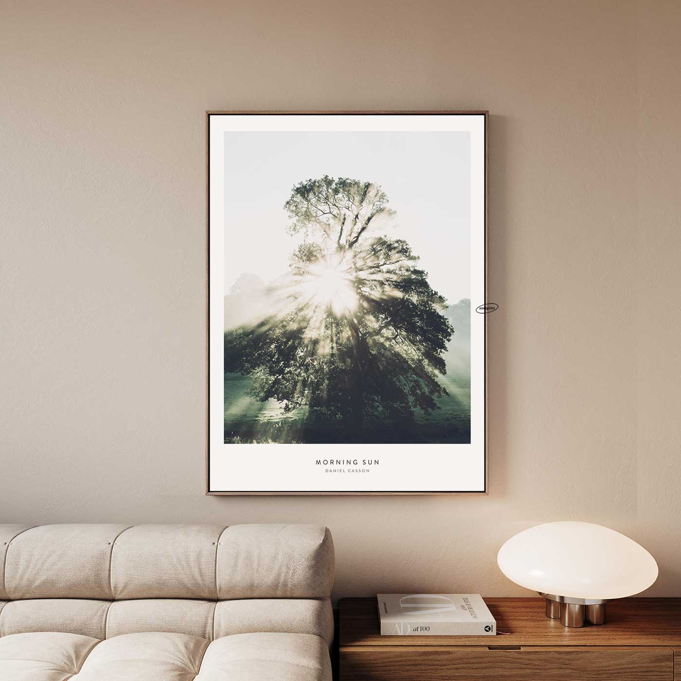 Tranh Morning Sun - xoxo print