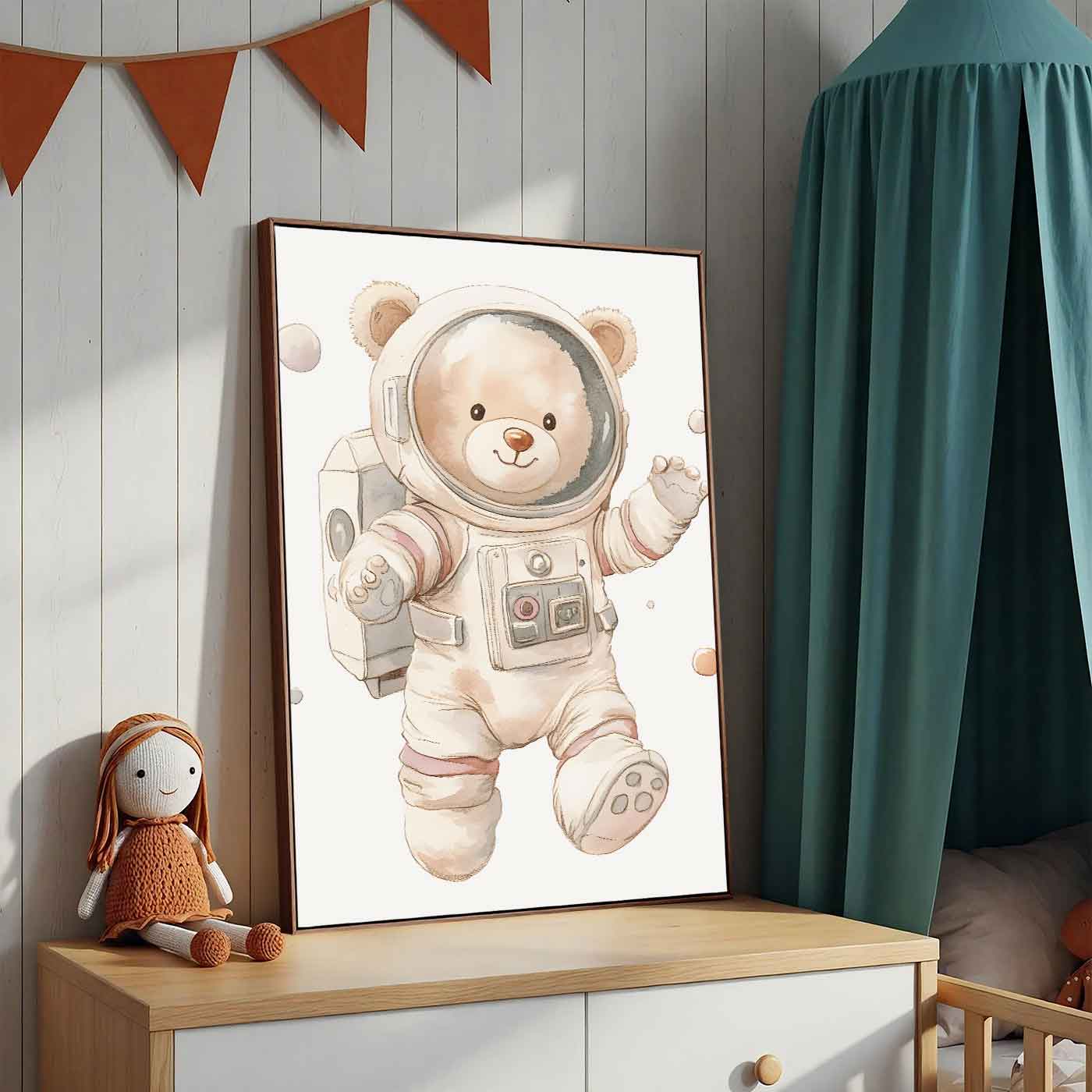 Tranh BEAR213 - xoxo print