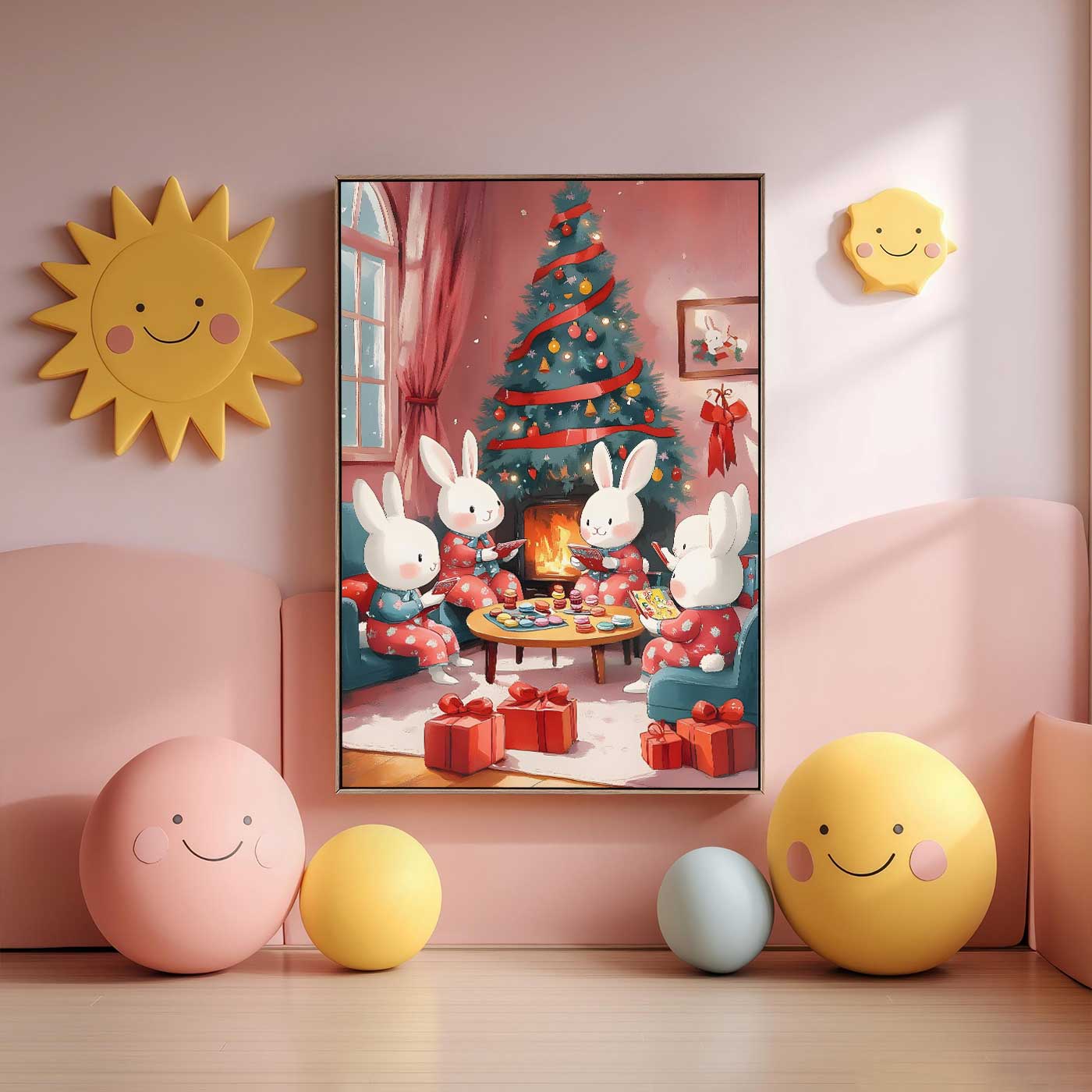 Tranh BUNNY131 - xoxo print