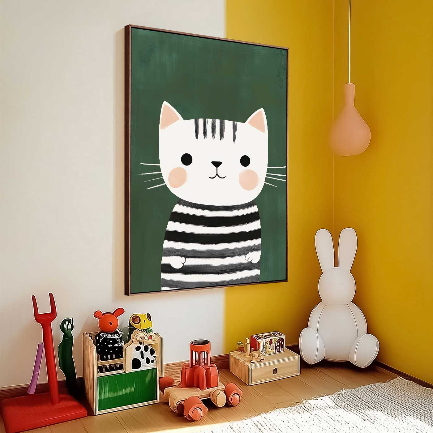 Tranh cat 4 - xoxo print